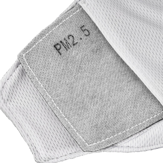 Reusable and Washable 100% Polyester Face Mask with 5 Layer PM2.5 Acti ...
