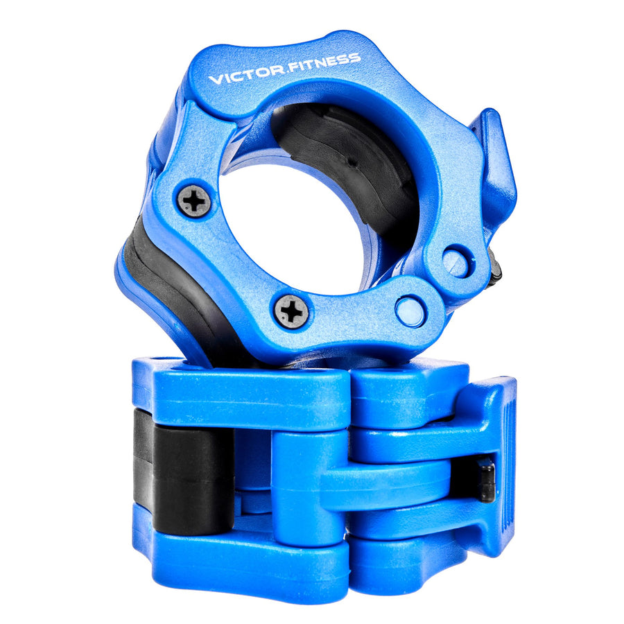 2” Olympic Quick Release Barbell Clamps with Locking Collar – Victor ...