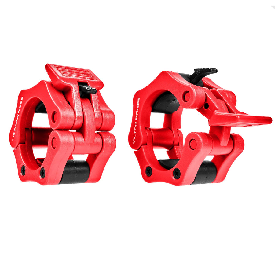 2” Olympic Quick Release Barbell Clamps with Locking Collar – Victor ...