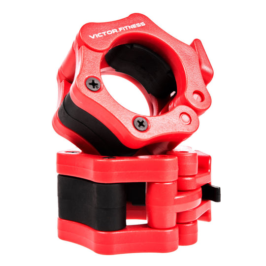 2” Olympic Quick Release Barbell Clamps with Locking Collar – Victor ...